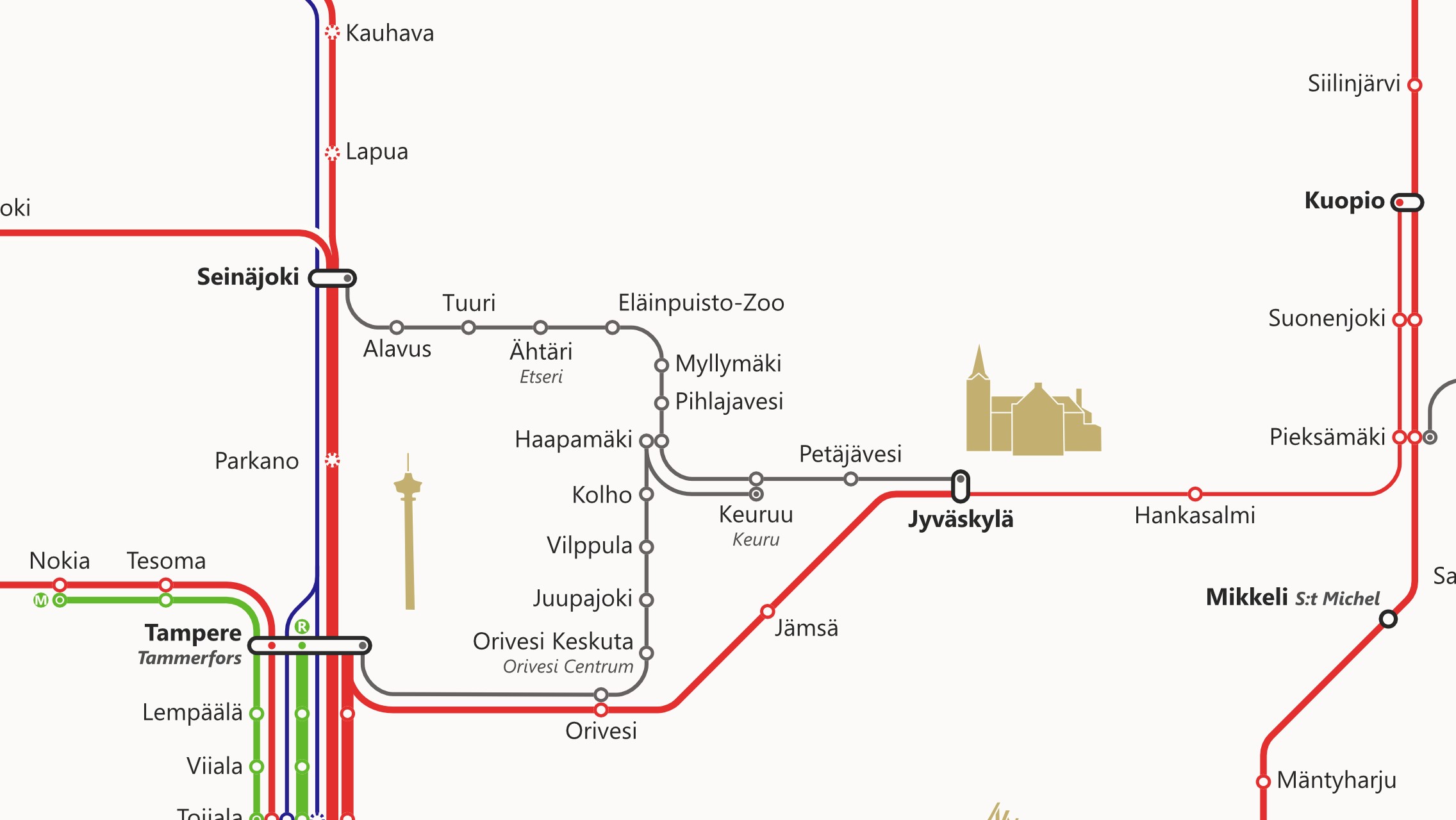 Finland – lars' transport maps