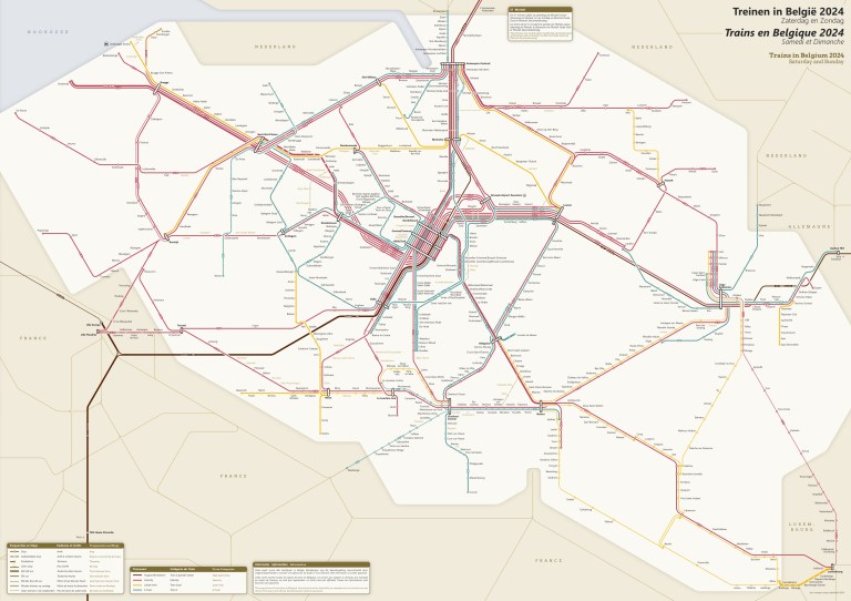 Rail Services in Belgium 2024 – lars' transport maps