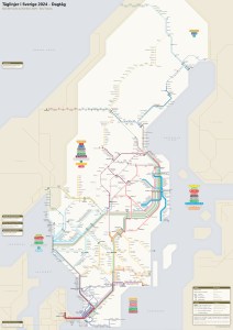 Rail Services in Sweden 2024 – lars' transport maps