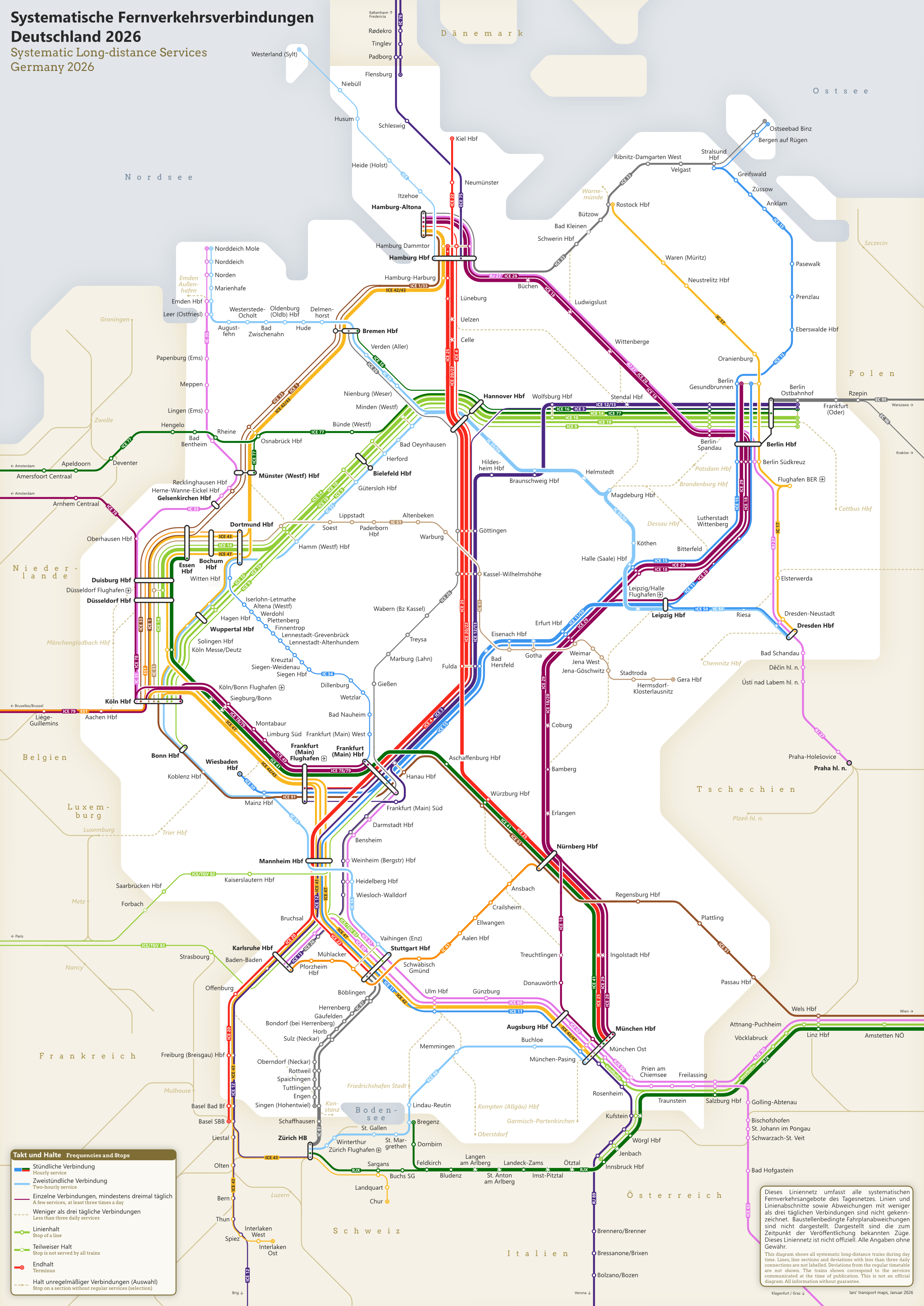 Systematic Long-distance Services in Germany 2026 – lars' transport maps