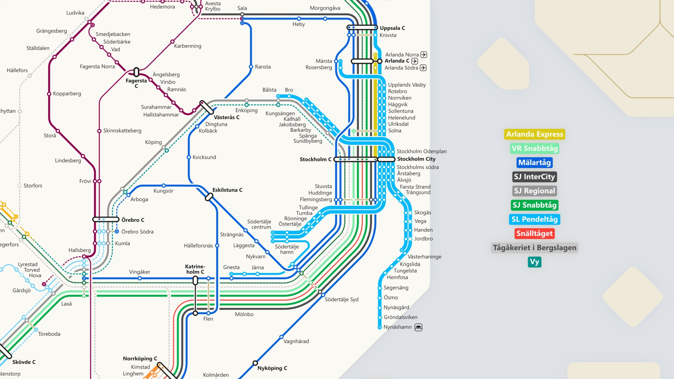 Sweden – lars' transport maps